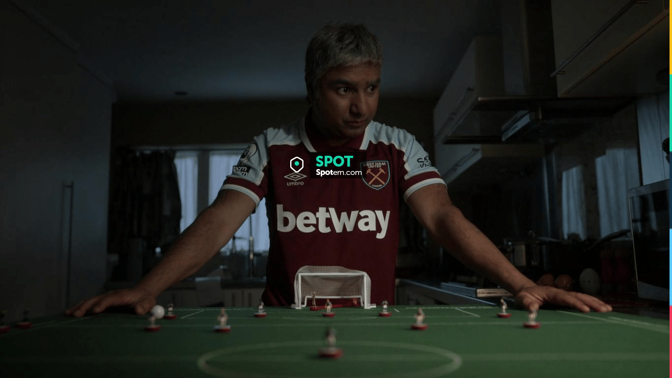 West Ham West Ham Home Jersey worn by Nathan Shelley (Nick Mohammed) as ...