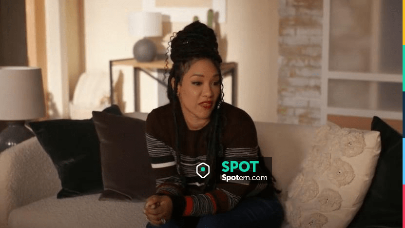 Proenza Schouler Space Dye Knit Sweater worn by Iris West-Allen ...