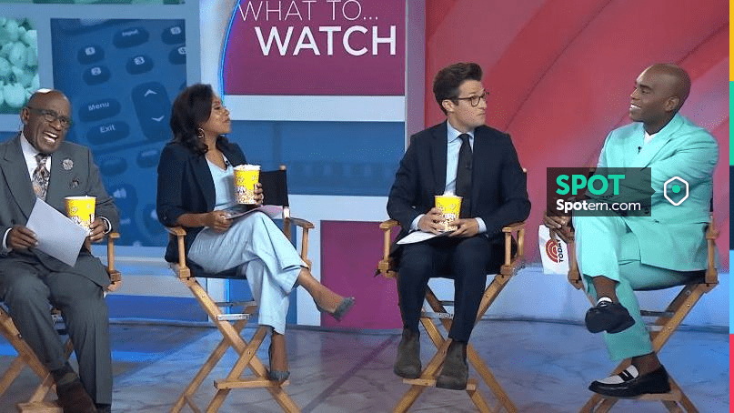 Tayion Collection Classic-Fit Wool Suit Jacket worn by Chris ...