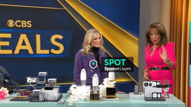Sandro Simona Blazer worn by Ashley Bellman as seen in CBS Mornings on ...