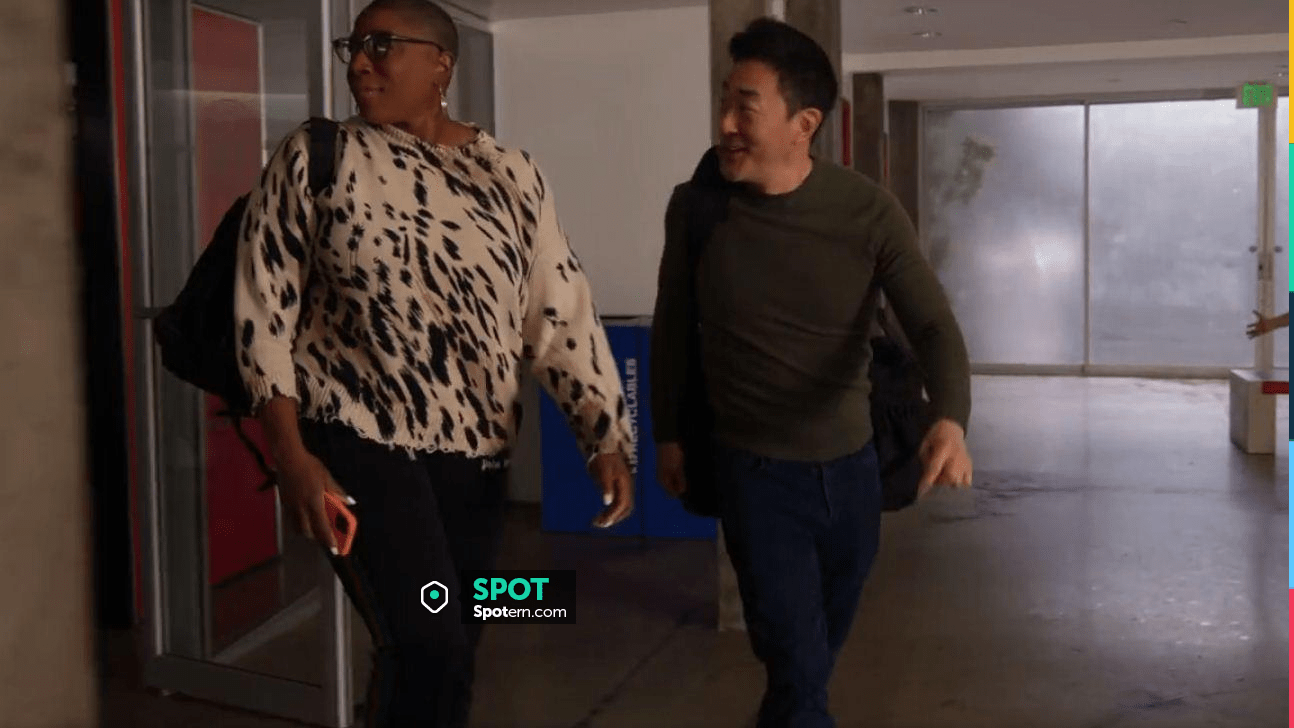 Palm Angels Track Pants worn by Henrietta 'Hen' Wilson (Aisha Hinds) as ...
