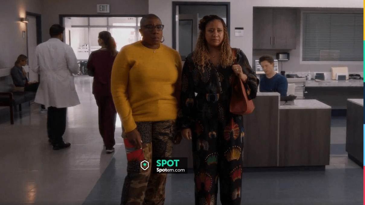 Palm Angels Mix Print Cargo Trousers worn by Henrietta 'Hen' Wilson ...