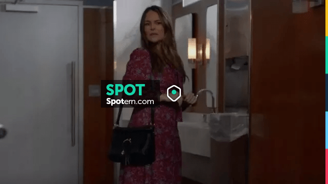 See by Chloe Printed Tie Neck Midi Dress worn by Isabella Colón (Yara ...