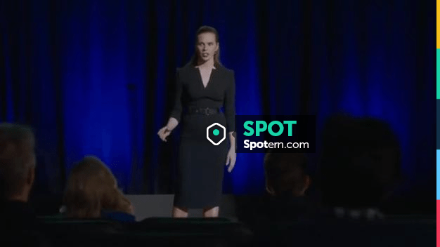 Karen Millen Forever Belted Midi Pencil Dress worn by Kayla as seen in ...