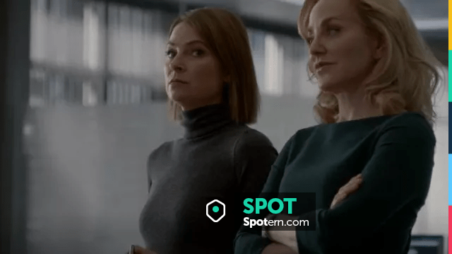 Theory Leenda B Merino Wool Turtleneck Top worn by Taylor Rentzel ...