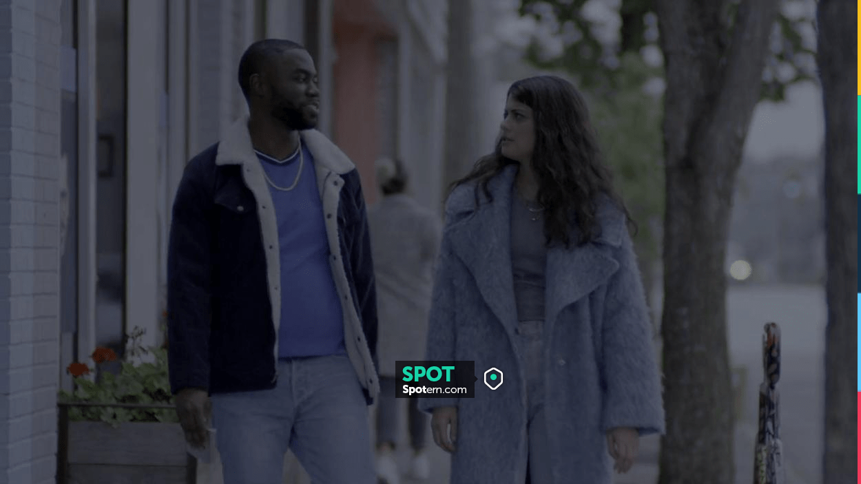 Asos Design Slouchy Oversized Maxi Coat worn by Samantha Fink (Sofia ...