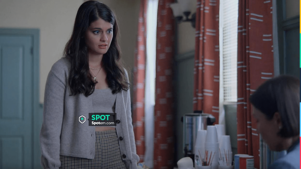 Reformation Varenne Cashmere Tank And Cardi Set worn by Samantha Fink ...