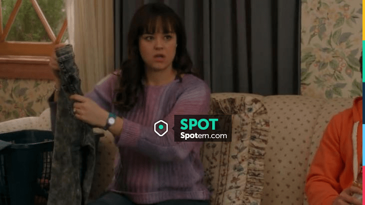 Shein Ombre Batwing Sleeve Sweater worn by Erica Goldberg (Hayley ...