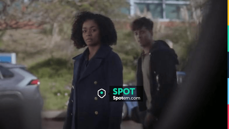 J Crew Stadium Peacoat Blue worn by Dr. Simone Griffith (Alexis Floyd ...