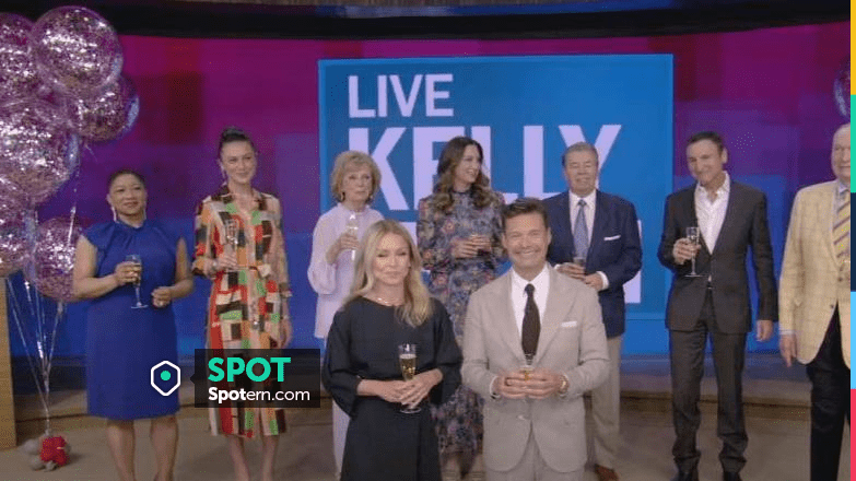 Calvin Klein Flutter-Sleeve Mock-Neck Dress worn by Déjà Vu as seen in ...