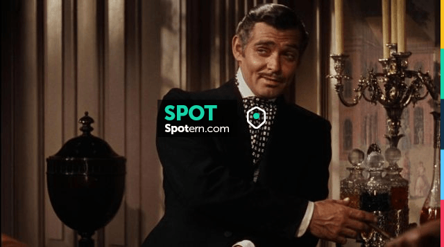 The scarf ascot of Rhett Barrett (Clark Gable) in gone with the wind ...
