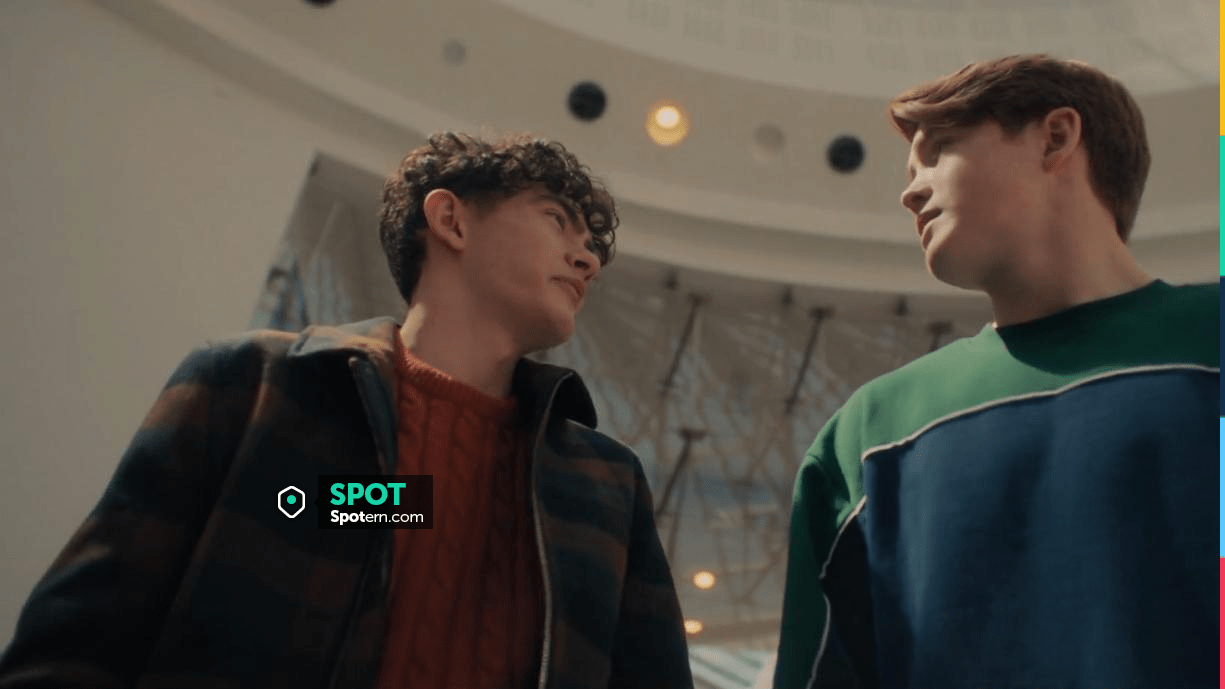 Jack Wills Finegan Check Jacket worn by Charlie Spring (Joe Locke) as ...