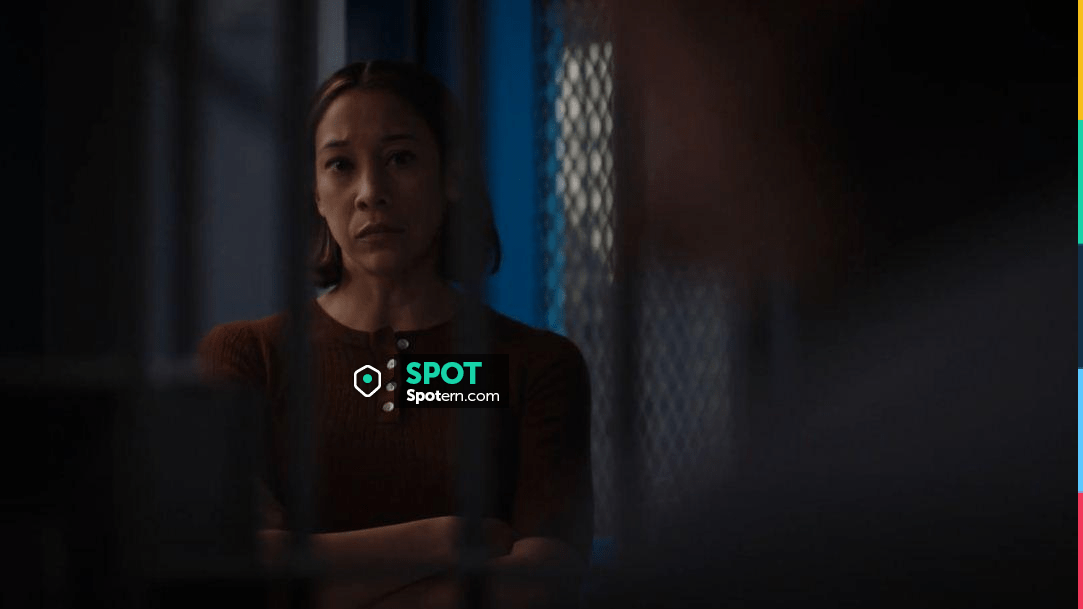 Zara Orange Button Front Top porté par Sarah Truong (Mayko Nguyen) vu ...