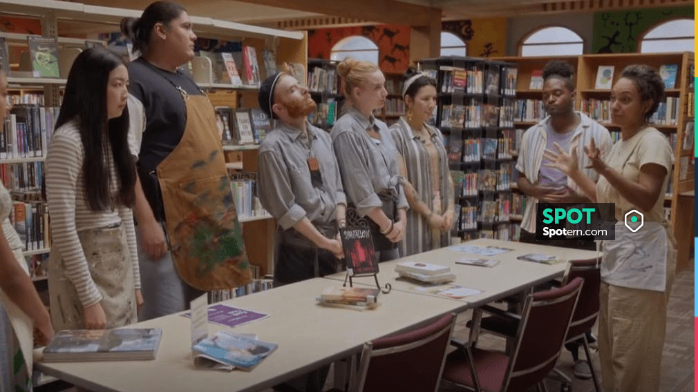 Free People Sa­van­nah Over­alls worn by Wendy Yarmouth (Lyndie ...