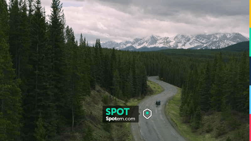 The Kananaskis Lakes Trail as the beautiful bending road in the ...