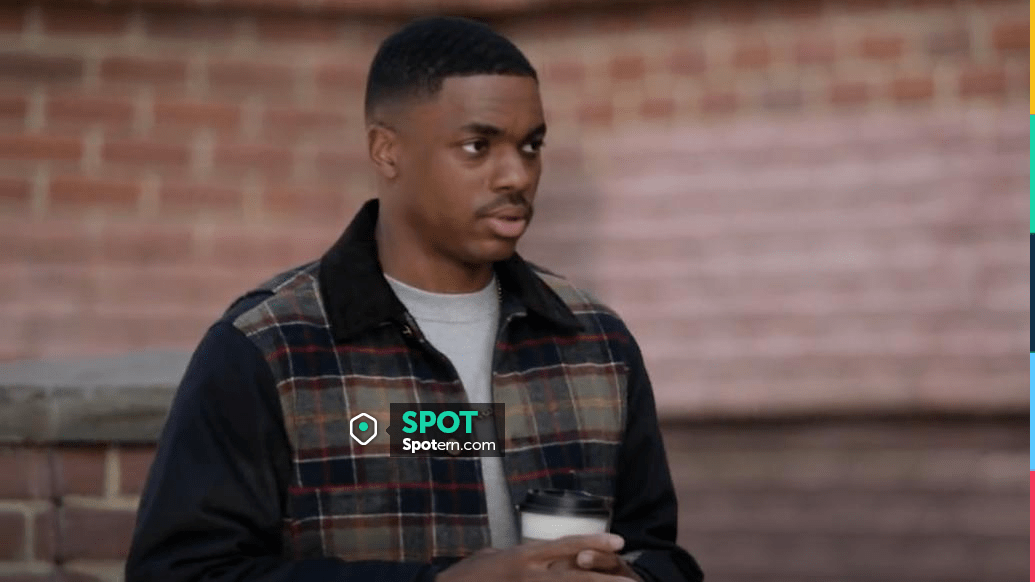 Carhartt WIP Highland Contrast Check-Panel Jacket worn by Maurice ...