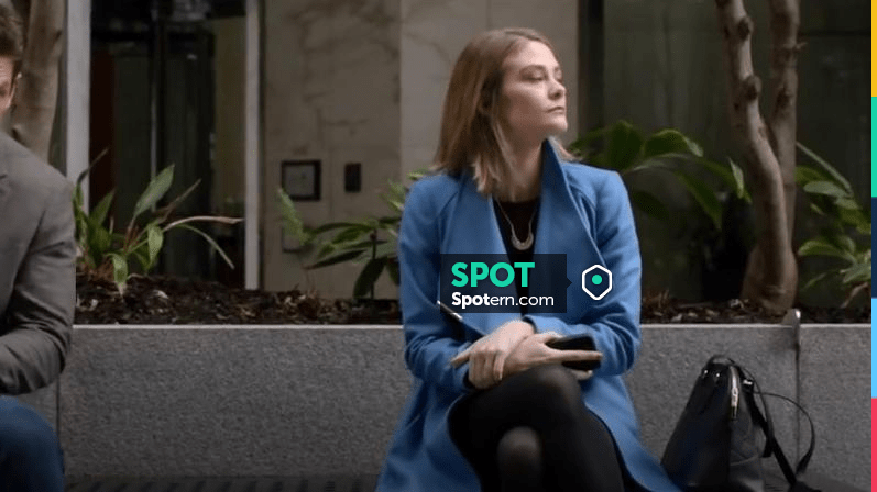 Ted Baker Wrap Coat worn by Lisa (Kim Matula) as seen in True Lies ...