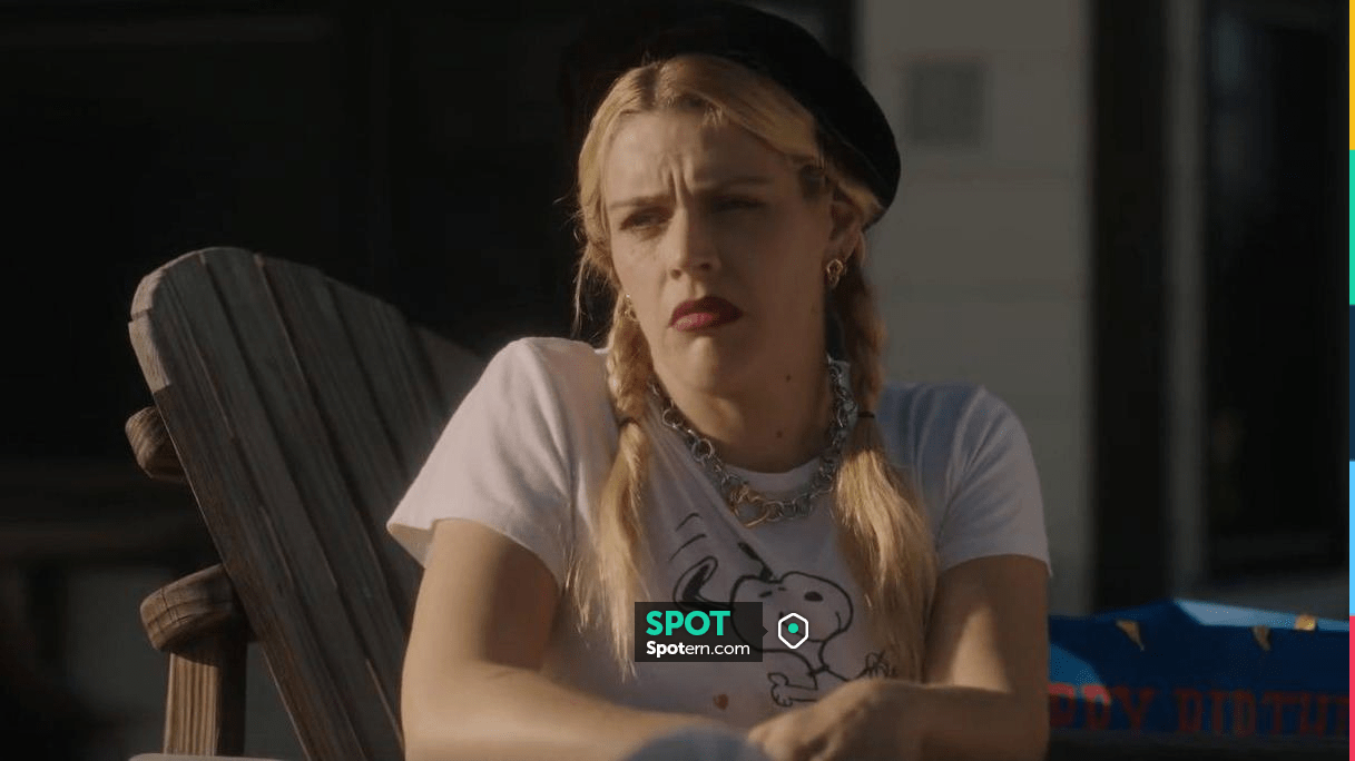 Re Done Snoopy L'Amour Camiseta usada por Darby (Busy Philipps) como se ...