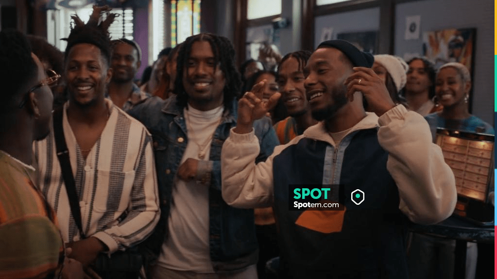 Zara Color Block Sweatshirt worn by Nathan (Tash Jordan) as seen in Bel ...