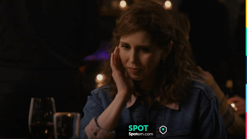 Levis Cotton Ex-Boyfriend Corduroy-Collar Denim Trucker Jacket worn by ...