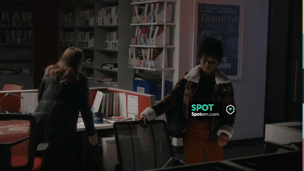 H&M Jacket With Faux Fur Collar worn by Neff (Alexis Floyd) as seen in ...