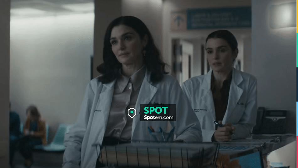 Blusa rosa de cuello en forma de Vince usada por Elliot Mantle (Rachel ...