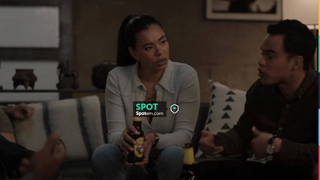 Citizens of Humanity Alba Polo Top worn by Nancy Gillian (Brianna Baker ...