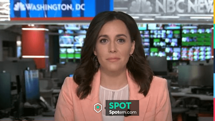 Veronica Beard Gaya Dickey Jacket worn by Hallie Jackson as seen in ...