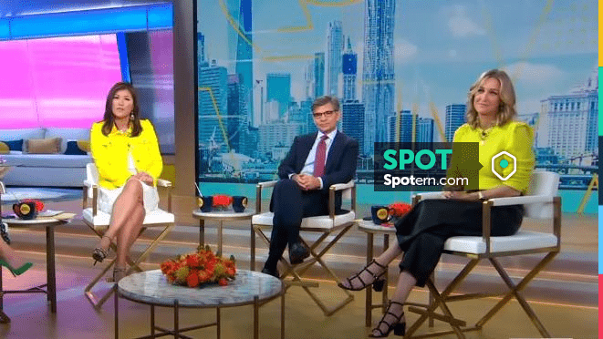 Nation Aggie Sweater porté par Lara Spencer vu dans Good Morning ...