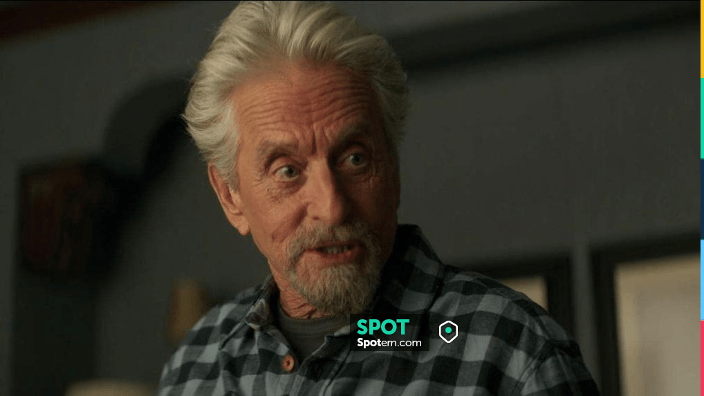 Black Flannel Shirt worn by Dr. Hank Pym (Michael Douglas) in Ant-Man ...