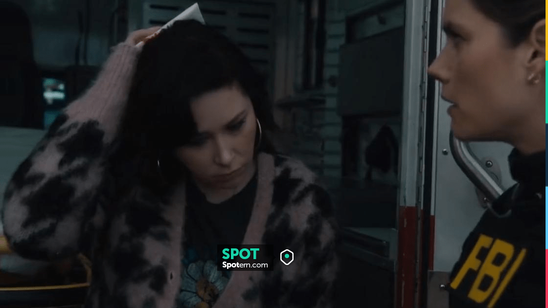 All Saints Irma Cardigan worn by Erin Bell (Adrienne Rose Bengtsson) as ...