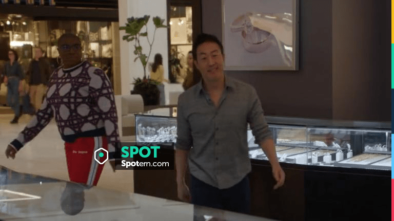 Palm Angels Taped Track Pant worn by Henrietta 'Hen' Wilson (Aisha ...