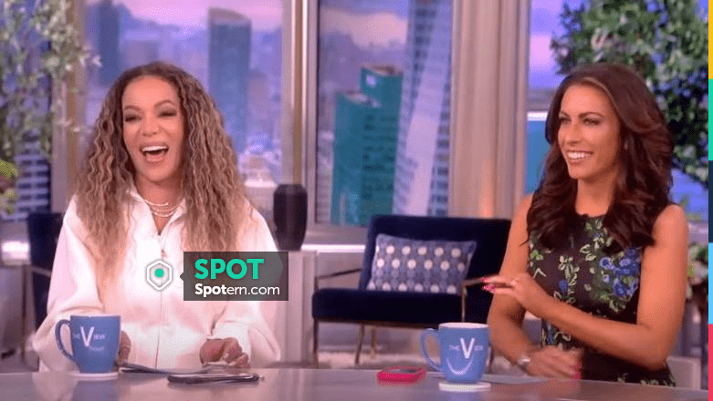 Brandon Maxwell Zip Front Bonded Jersey Sheath Dress worn by Sunny ...