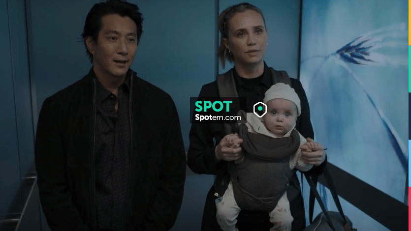 Sandro Belted Trench Coat worn by Dr. Morgan Reznick (Fiona Gubelmann ...