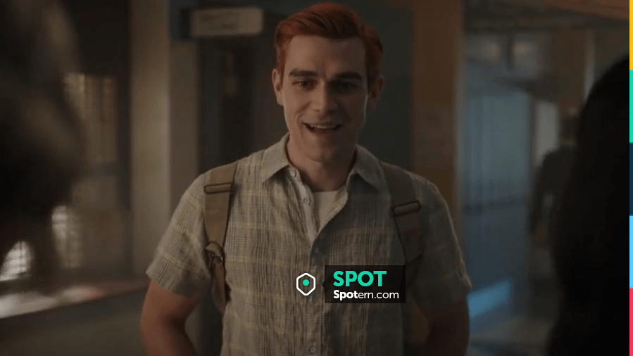 RAG & BONE Brown Gus Shirt worn by Archie Andrews (KJ Apa) as seen in ...