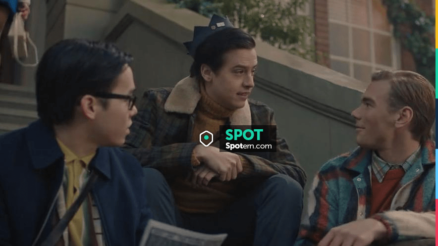 J. Press × Todd Snyder Shaggy Dog Turtleneck usado por Jughead Jones (Cole Sprouse) como se ve ...