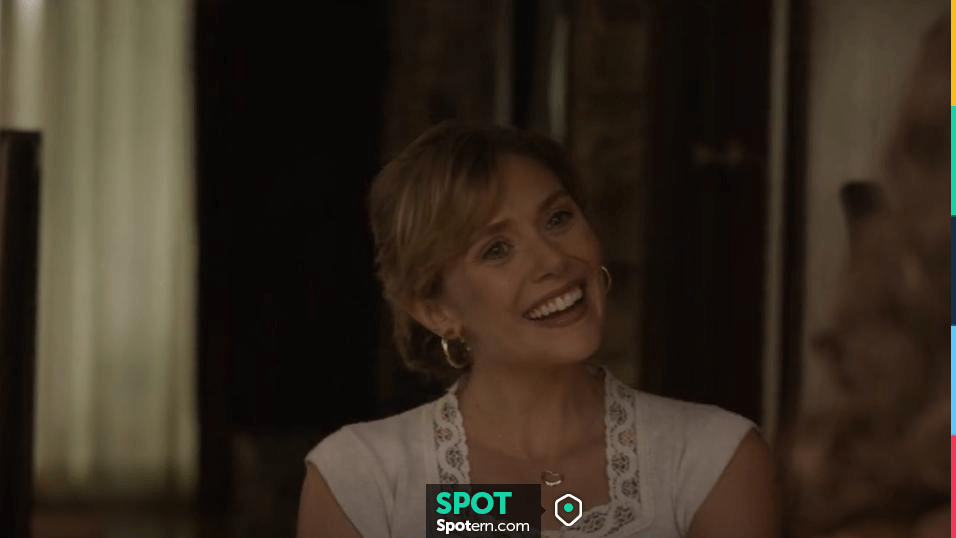 Tiffany And Co El­sa Peretti® Open Heart Pen­dant worn by Candy ...