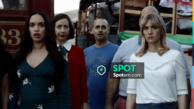 Sad Sun T-Shirt worn by Phil Tandy Miller (Will Forte) in The Last Man ...