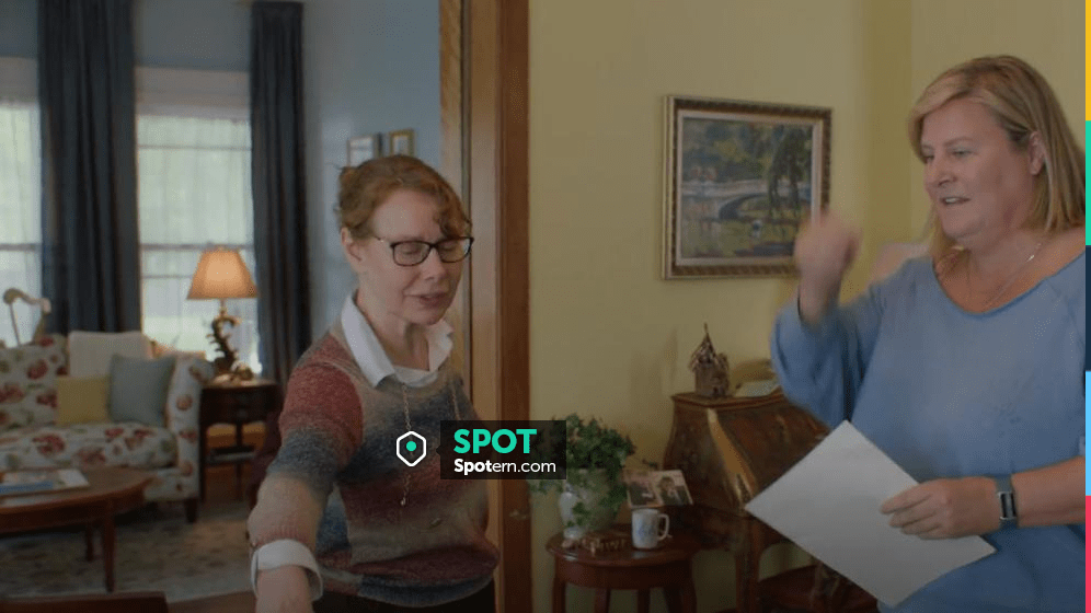 Alfred Dunner Knit Layered Look Sweater worn by Darlene Edwards (Barbara Robertson) as seen in ...