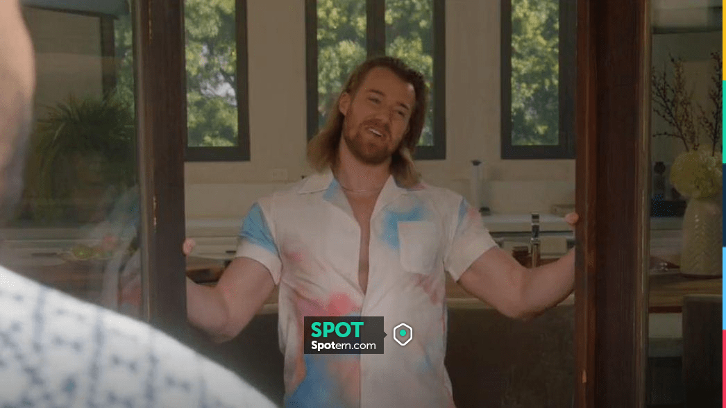 John Elliott Camp Shirt worn by JJ Parker (Hunter Clowdus) as seen in ...