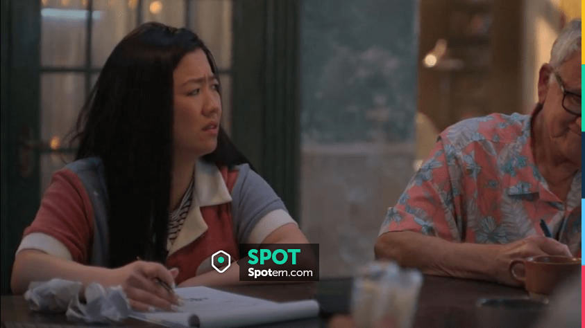 Tombolo Whale Moon Rising Cabana Shirt worn by Alice Kwan (Sherry Cola ...