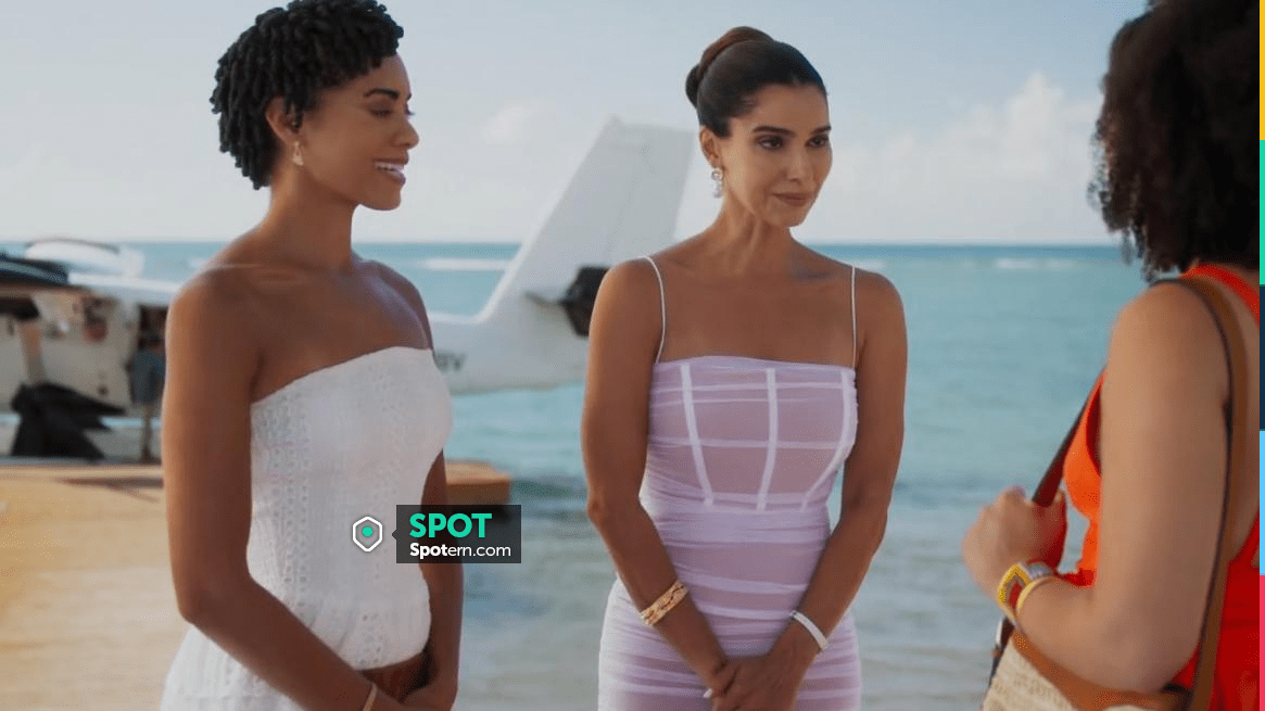 Strut & Bolt Celia Strapless Bordado Maxi Vestido usado por Ruby Akuda (Kiara Barnes) como se ve ...