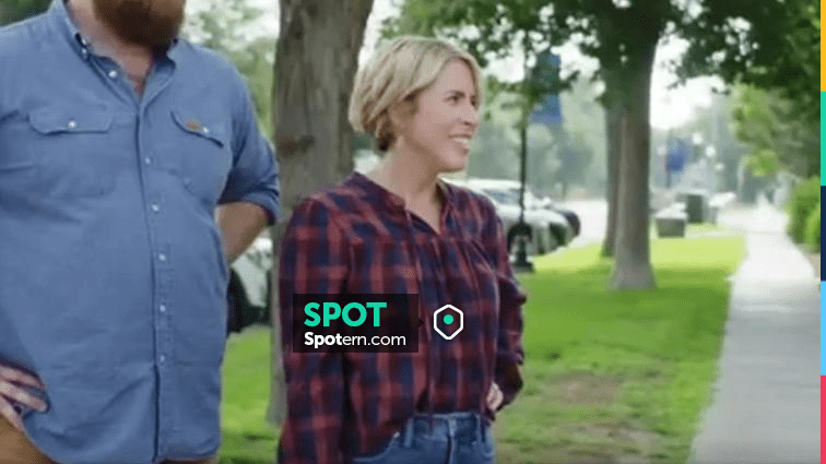 The Good Jane The City In Fall Blouse worn by Erin Napier as seen in ...