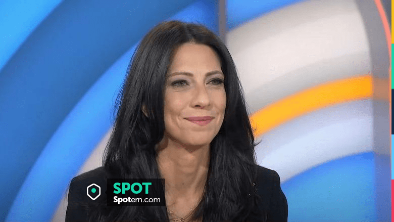 Zadig & Voltaire Venus Strass Flowers Blazer worn by Dr. Natalie Azar ...