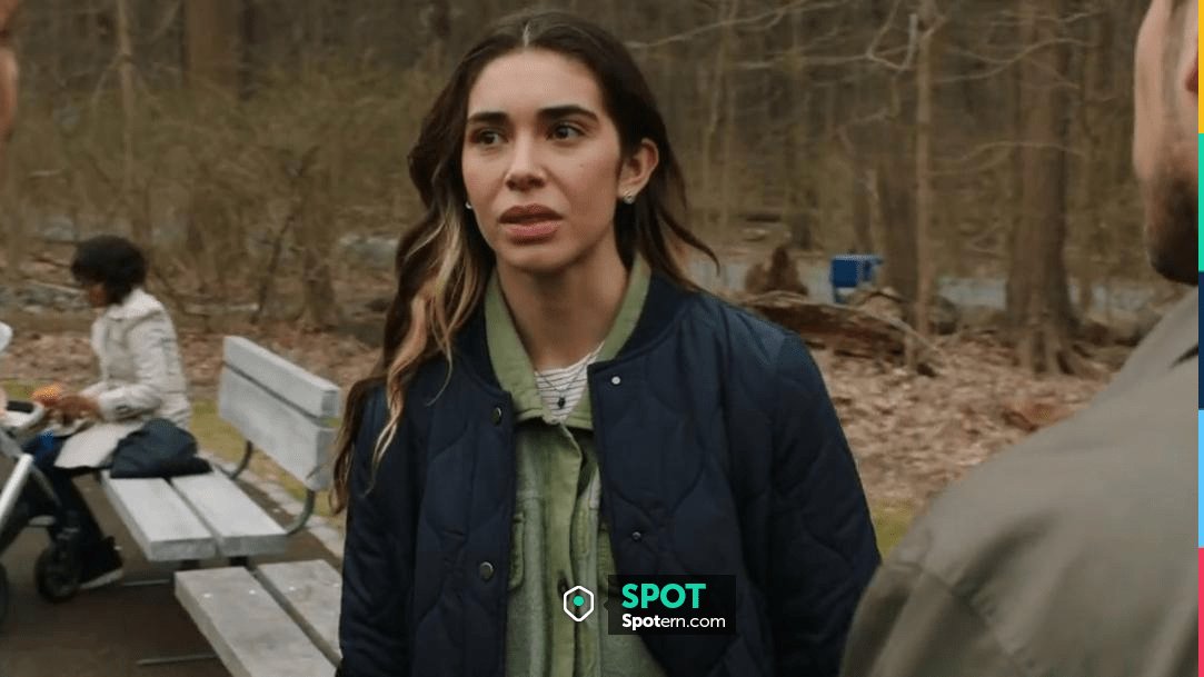 Free People Ruby Shacket worn by Officer Rachel Ortiz (Erica Camarano ...