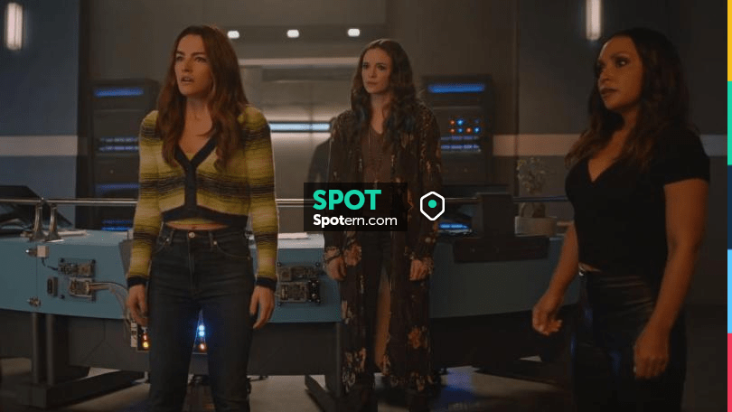 R13 Flo­ral Cardi­gan worn by Khione (Danielle Panabaker) as seen in ...