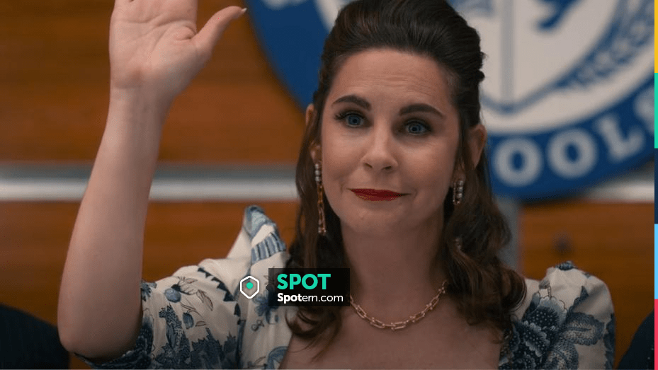 Cara Cara Blue Hill Dress worn by Mary Vaughn Lewis (Allison Gabriel ...