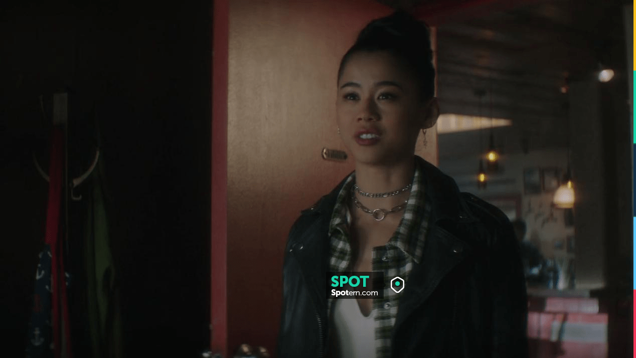 BDG Claire Plaid Shirt worn by Georgia 'George' Fan (Leah Lewis) as ...