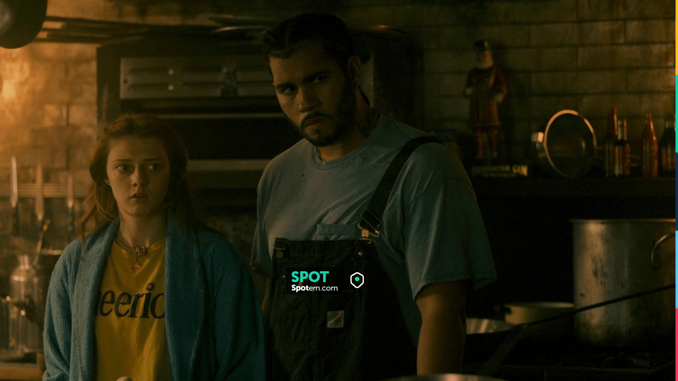 Carhartt Denim Overalls worn by Sol (Alexander Pineiro) as seen in City ...