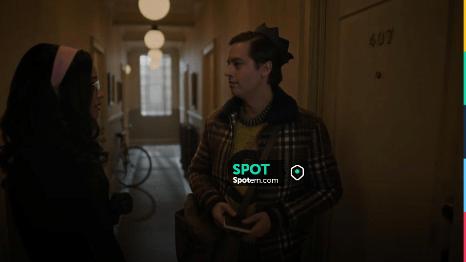 Zara Plaid Bomber Jacket worn by Jughead Jones (Cole Sprouse) as seen ...